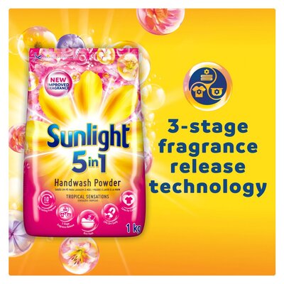 Sunlight Tropical Sensations 5in1 Hand Washing Powder 1kg | Smart Price ...
