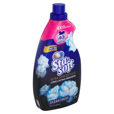 Sta-Soft Ultra Concentrate Ocean Fresh Fabric Softener 1L | Smart Price ...