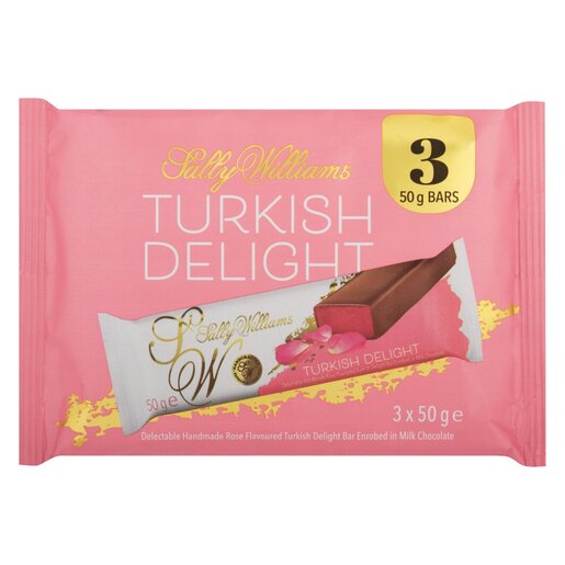 Sally Williams Turkish Delight Bar 3 x 50g | PnP