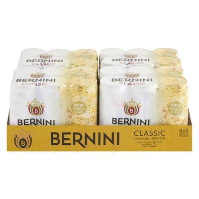 Bernini Classic Can 24 x 300ml | PnP