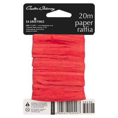 Creative Paper Raffia on Card | PnP