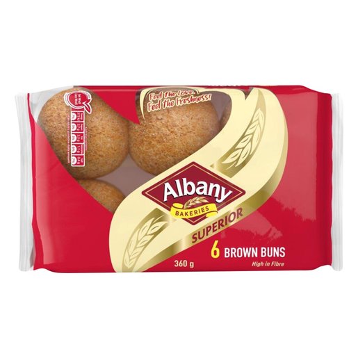 Albany Superior Brown Rolls 6s | PnP