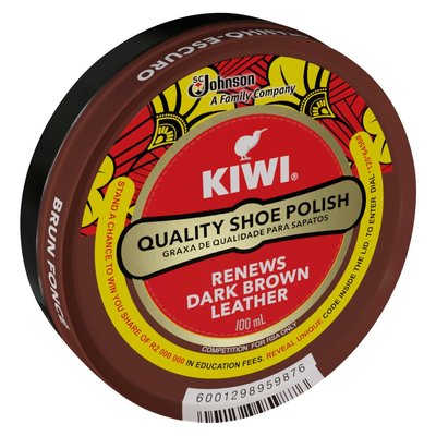 Kiwi Paste Shoe Polish Dark Brown 100ml | PnP