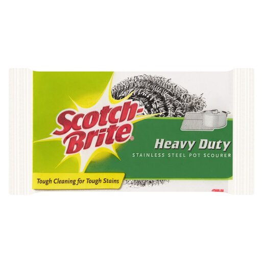 Scotch-Brite Heavy Duty Stainless Steel Pot Scourer 18g | Smart Price ...