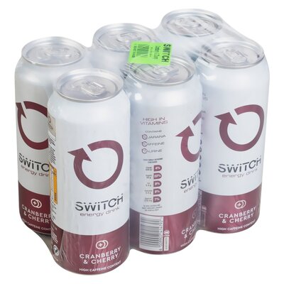Switch Cranberry & Cherry 6 x 500ml | PnP