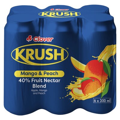 Clover Krush Fruit Juice Blend 100% 6 Fruit & Vitamins 500ml | PnP