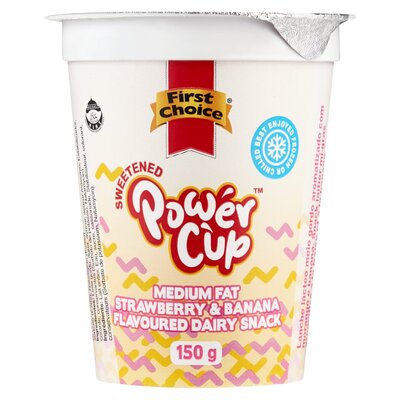 First Choice Power Cup Strawberry 150g | PnP
