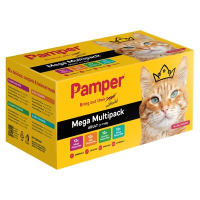 Pamper Fine Cuts Mega Multipack Pouches 48 Pack | PnP