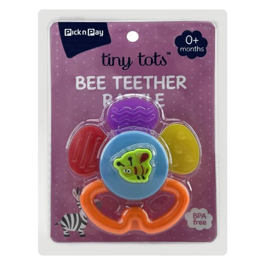 PnP Tiny Tots Bee Teether & Rattle | Smart Price Specials | PnP Home