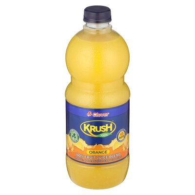 Clover Krush Fruit Juice Blend 100% Orange 1.5L | PnP