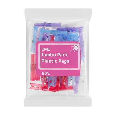 Real Home Wooden Pegs 60 Pack | PnP