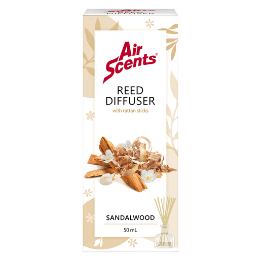 Air Scents Reed Diffuser Sandalwood 50ml | PnP
