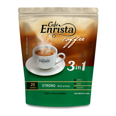 Cafe Enrista 3 in 1 Regular Instant Coffee 20 Pouches | PnP