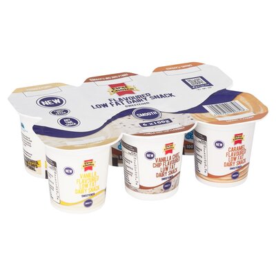 First Choice Low Fat Vanilla, Vanilla & Choc Chip & Caramel Flavoured ...