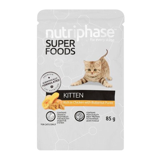 Nutriphase Kitten Chicken & Butternut 85gr | PnP