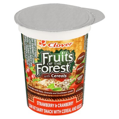 Clover Fruits of the Forest Strawberry & Cereal Dairy Snack 175g | PnP