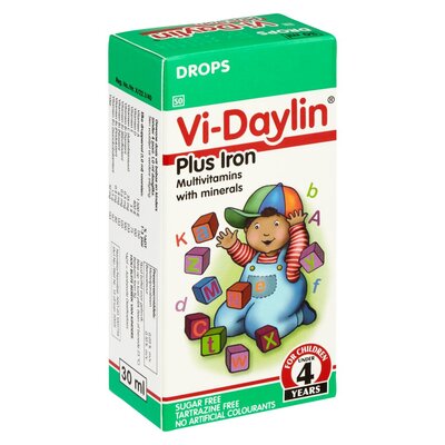 Vi-daylin Plus Iron Multivitamin Drops 30ml | PnP