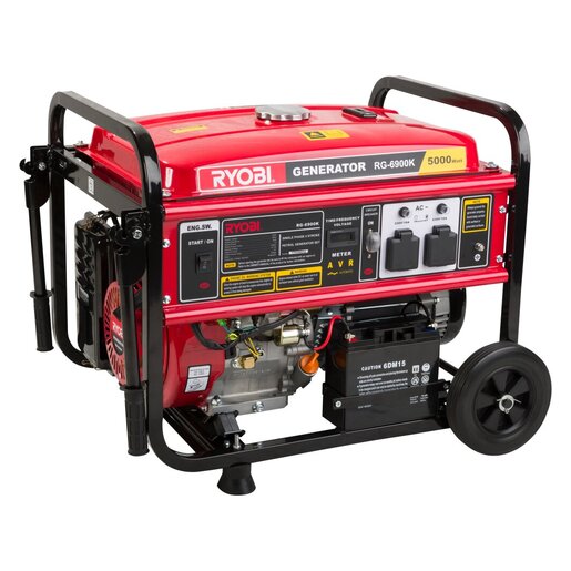 Ryobi Generator 5500W 4 Stroke Key Start | Smart Price Specials | PnP Home
