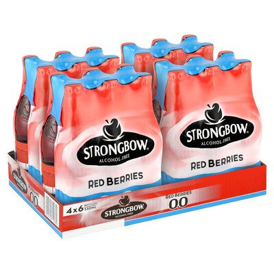 Strongbow Red Berries 0.0 Non-Alcoholic 24 x 330ml | PnP
