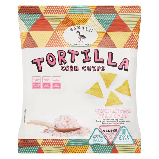 Bakali Himalayan Pink Salt Tortilla Chips 100g | PnP