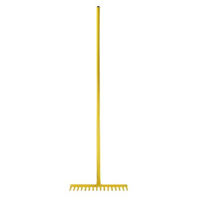 Lasher 16ft Garden Rake Yellow | PnP