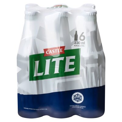 Castle Lite NRB 330ml x 6 | PnP