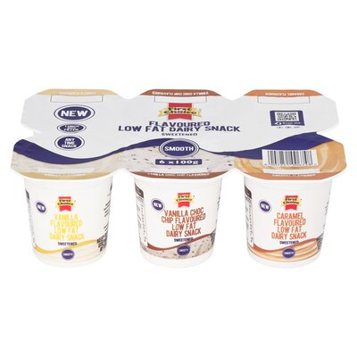 First Choice Low Fat Vanilla, Vanilla & Choc Chip & Caramel Flavoured ...