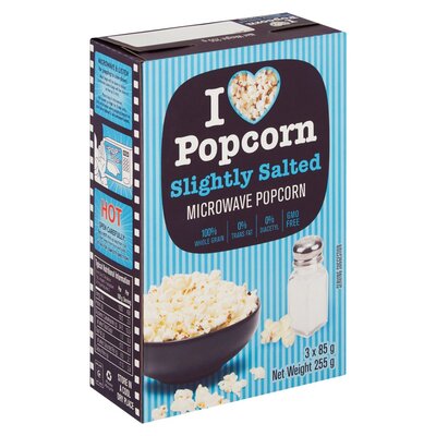 Pop Me Slightly Salted Flavoured Microwave Popcorn 340g | PnP