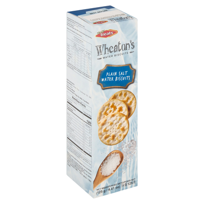 Tasty Treats Wheaton's Plain Salt Water Biscuits 125g | PnP