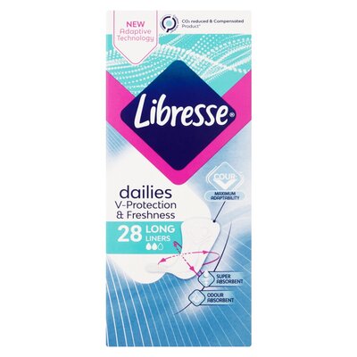 Libresse Pantyliners Long 28ea | PnP