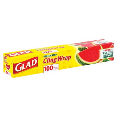 Glad Cling Wrap Perforated 100m x 330mm 100s | PnP