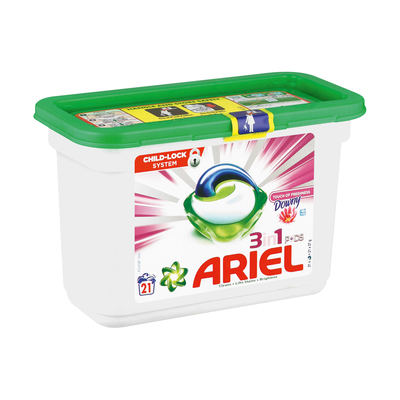 Ariel Liquid Pods Touch of Downy Caps 21ea x 6 | PnP
