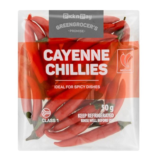 PnP Cayenne Chillies 50g | Smart Price Specials | PnP Home