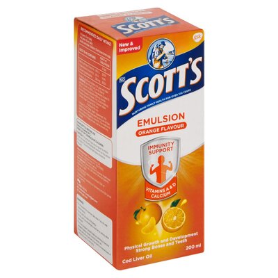Scott's Emulsion Vitamin Syrup Orange 200ml | PnP