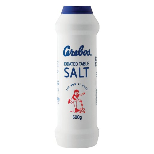Cerebos Iodated Table Salt Flask 500g | PnP