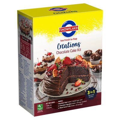 Snowflake Creations Chocolate Cake Kit 800g | Smart Price Specials ...