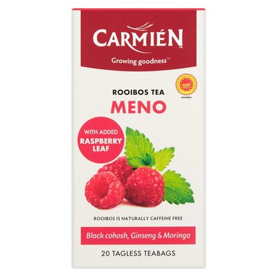 Carmien Rooibos Meno With Raspberry Leaf Tea 20 Pack | PnP