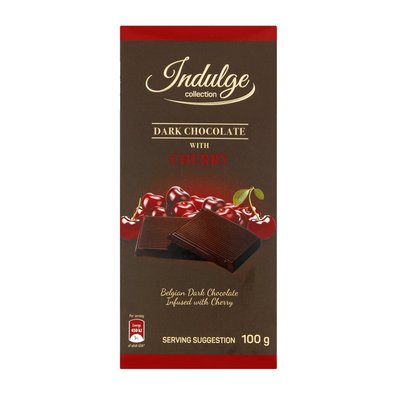 Indulge Dark Chocolate with Cherry 100g | PnP