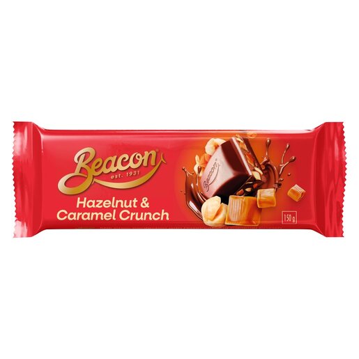 Beacon Heavenly Hazelnut Caramel Crunch Chocolate Slab 150g | PnP