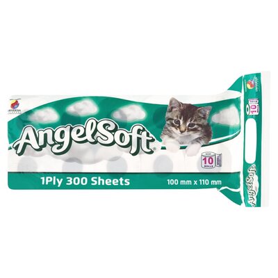 Angel Soft 300 Sheets Toilet Paper 10 Rolls x 6 | PnP