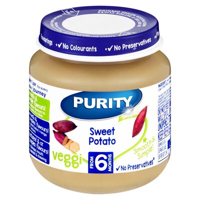 Purity Jar Sweet Potato 125ml from 7 Months | PnP