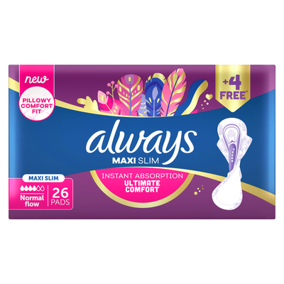 Always Normal Ultra Thin Sanitary Pads 20 Pack | PnP