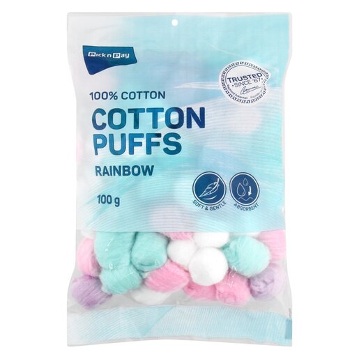 PnP Cotton Wool Colour Puffs 100g | Smart Price Specials | PnP Home