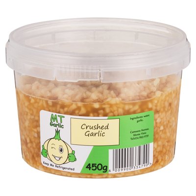 MT Garlic Crushed Garlic 450g | PnP