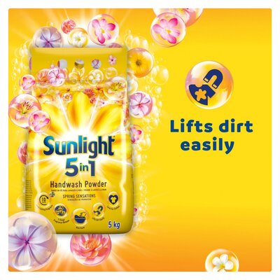 Sunlight Spring Sensations 5in1 Hand Washing Powder 5kg | PnP