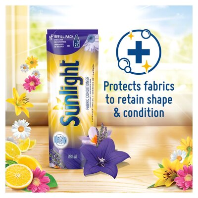 Sunlight Lavender Laundry Fabric Softener Refill 500ml | Smart Price ...