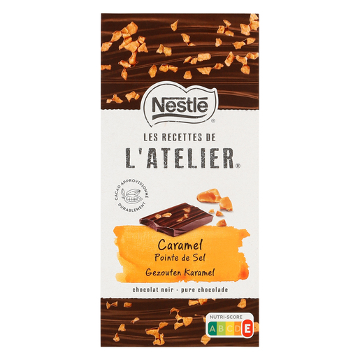 Nestle L'atelier Dark Caramel Chocolate 115g | PnP