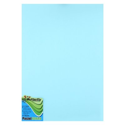 Butterfly A2 Pastel Board Buff 5 Sheets | PnP