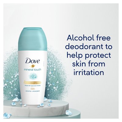 Dove Mineral Touch Antiperspirant Roll On Deodorant 50ml | Smart Price ...