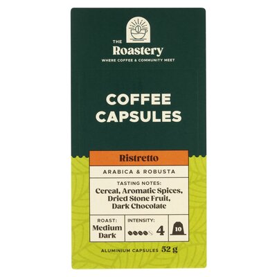 The Roastery Ristretto Coffee Capsules 52g | PnP
